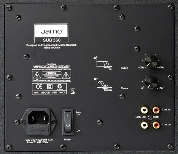 Jamo SUB-360 AKTİF SUBWOOFER HOPARLÖR